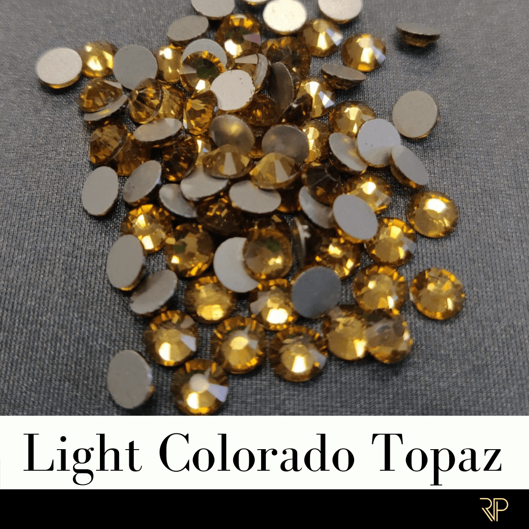 Light Colorado Topaz Crystal Color Rhinestone (10 Gross Pack) – The ...