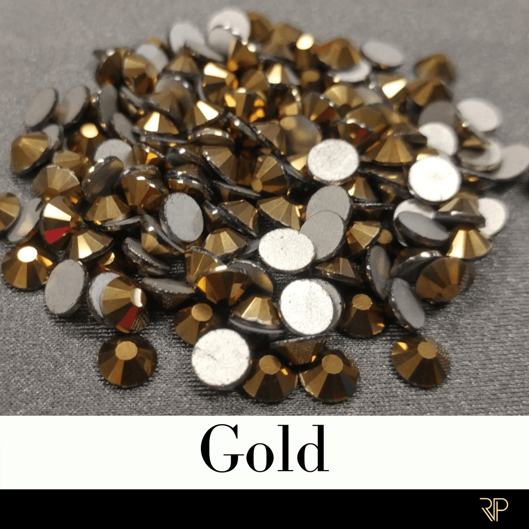 Gold Color Rhinestone (10 Gross Pack) – The Rhinestone Place