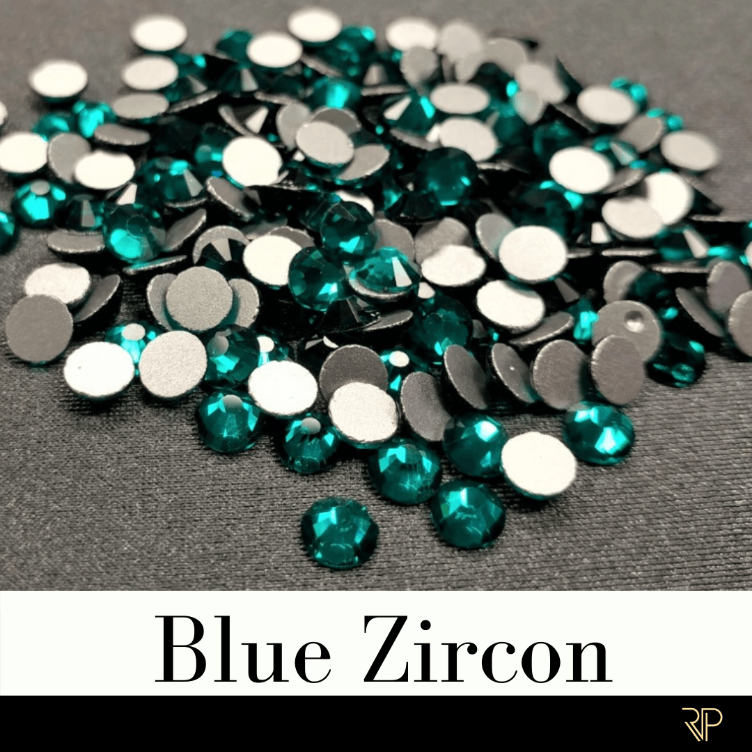 Blue Zircon Crystal Color Rhinestone (10 Gross Pack) – The Rhinestone Place